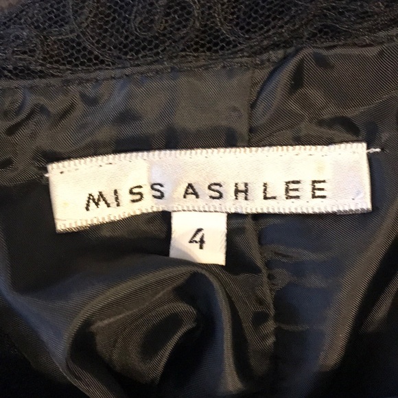Miss Ashlee | Dresses | Miss Ashlee Black Dress With Sheer Back | Poshmark
